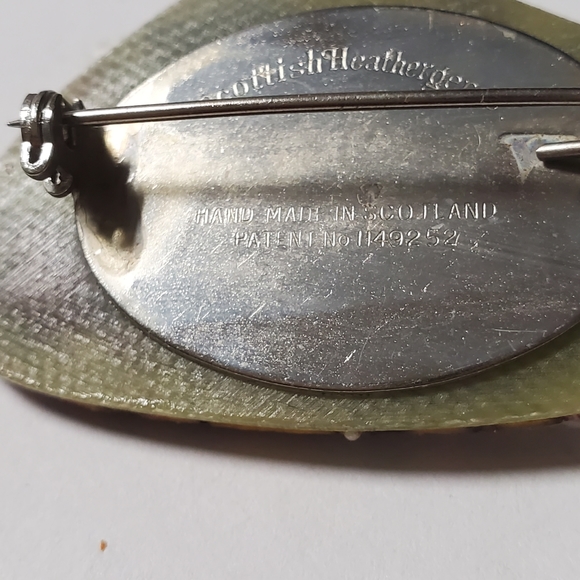 Scottish Heathergems | Jewelry | Vintage Scottish Heathergems Brooch ...
